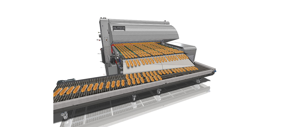 Stone/Steel Belt Tunnel Oven - Alitech